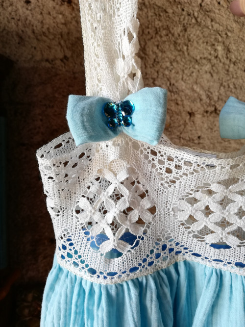 Šatičky mentolka – Potvor - pomáhat tvořit