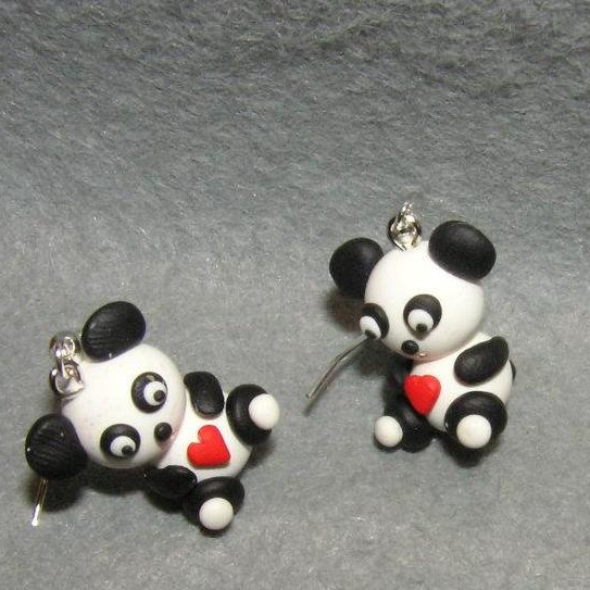 Panda Medvídci Potvor Pomáhat Tvořit