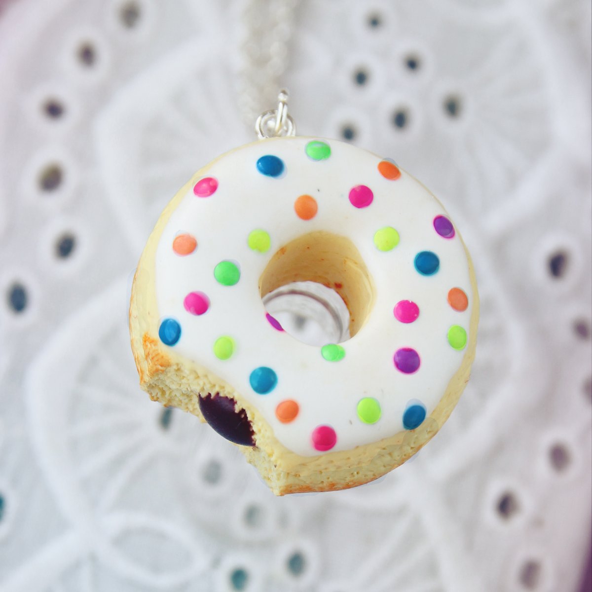 Donut Veselé Puntíky Potvor Pomáhat Tvořit