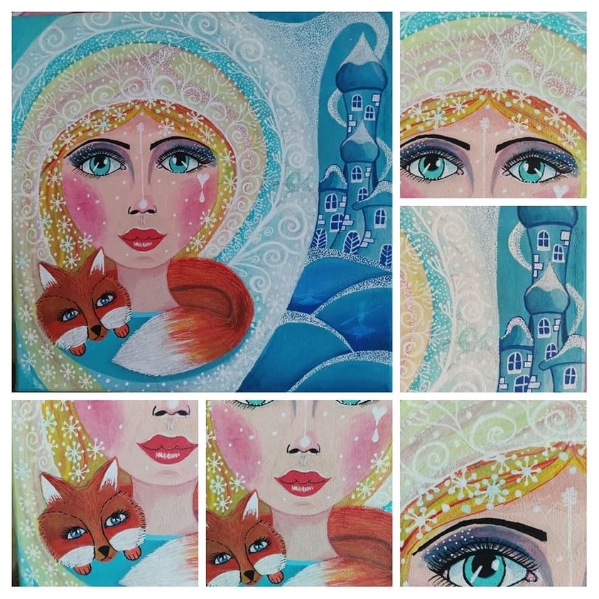 Paní zima. – Potvor - pomáhat tvořit