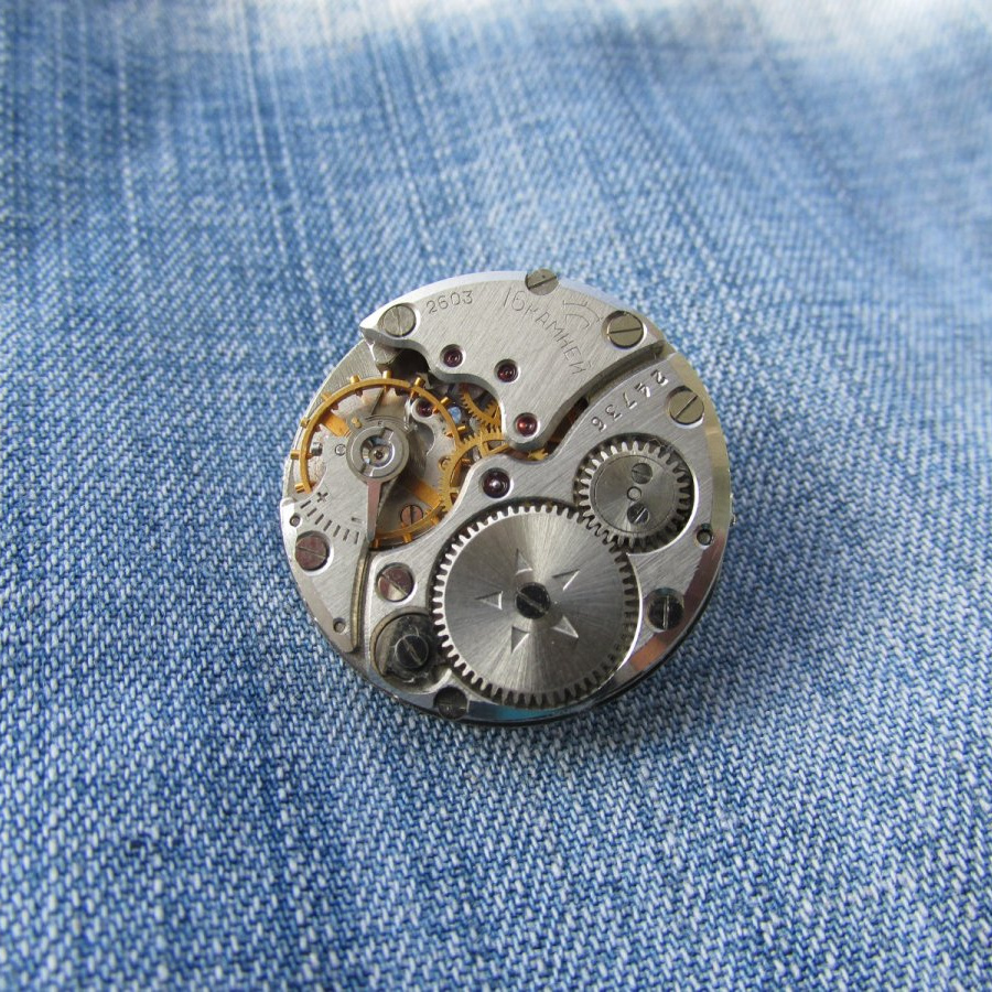 Brož Ze Starých Hodineksteampunk Originální Brož Potvor Pomáhat