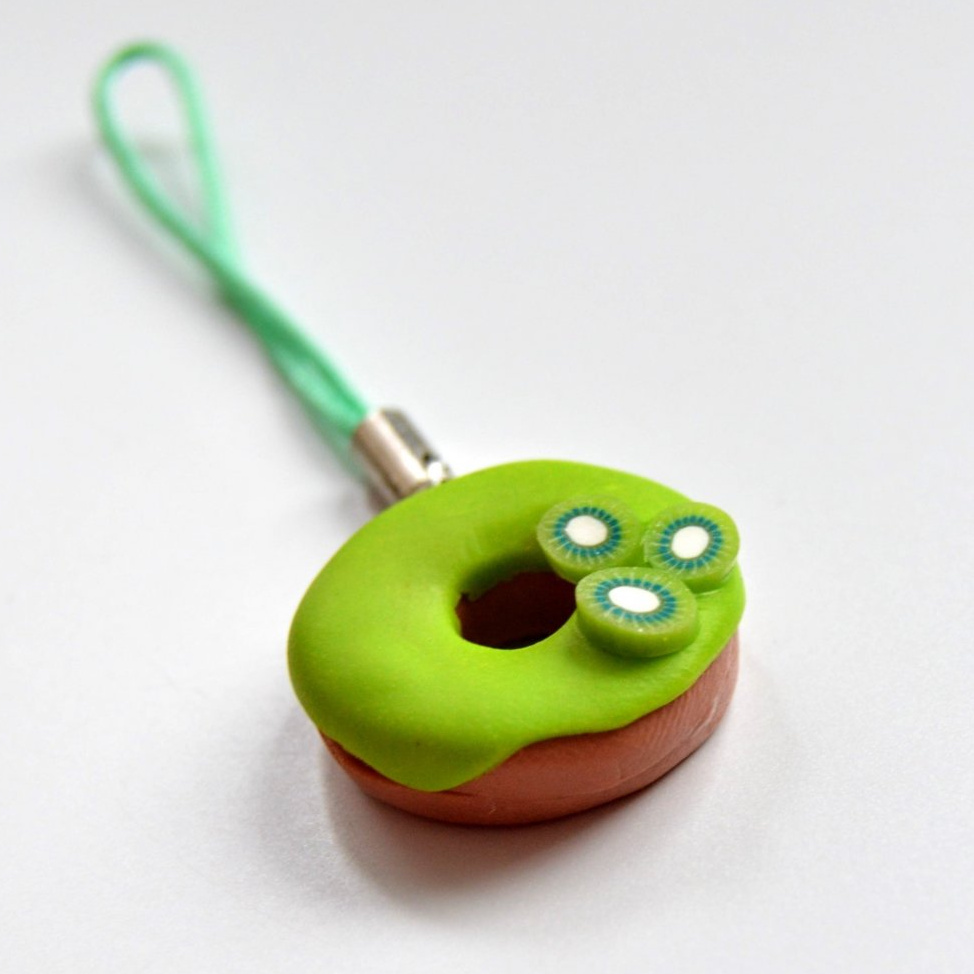 Kiwi Donut Přívěšek Na Klíče Potvor Pomáhat Tvořit
