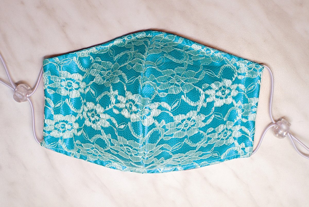 svatební rouška krajková rouška společenská dámská ústenka – Potvor ...