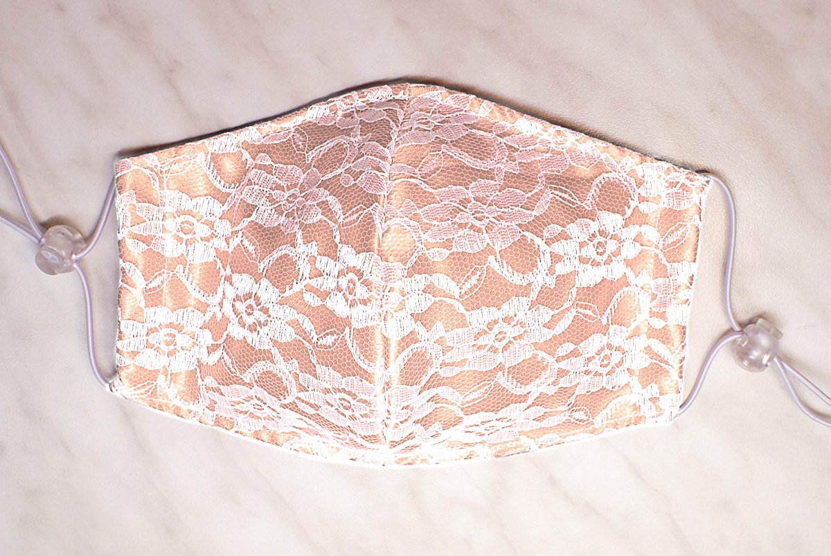 svatební rouška krajková rouška společenská dámská ústenka – Potvor ...