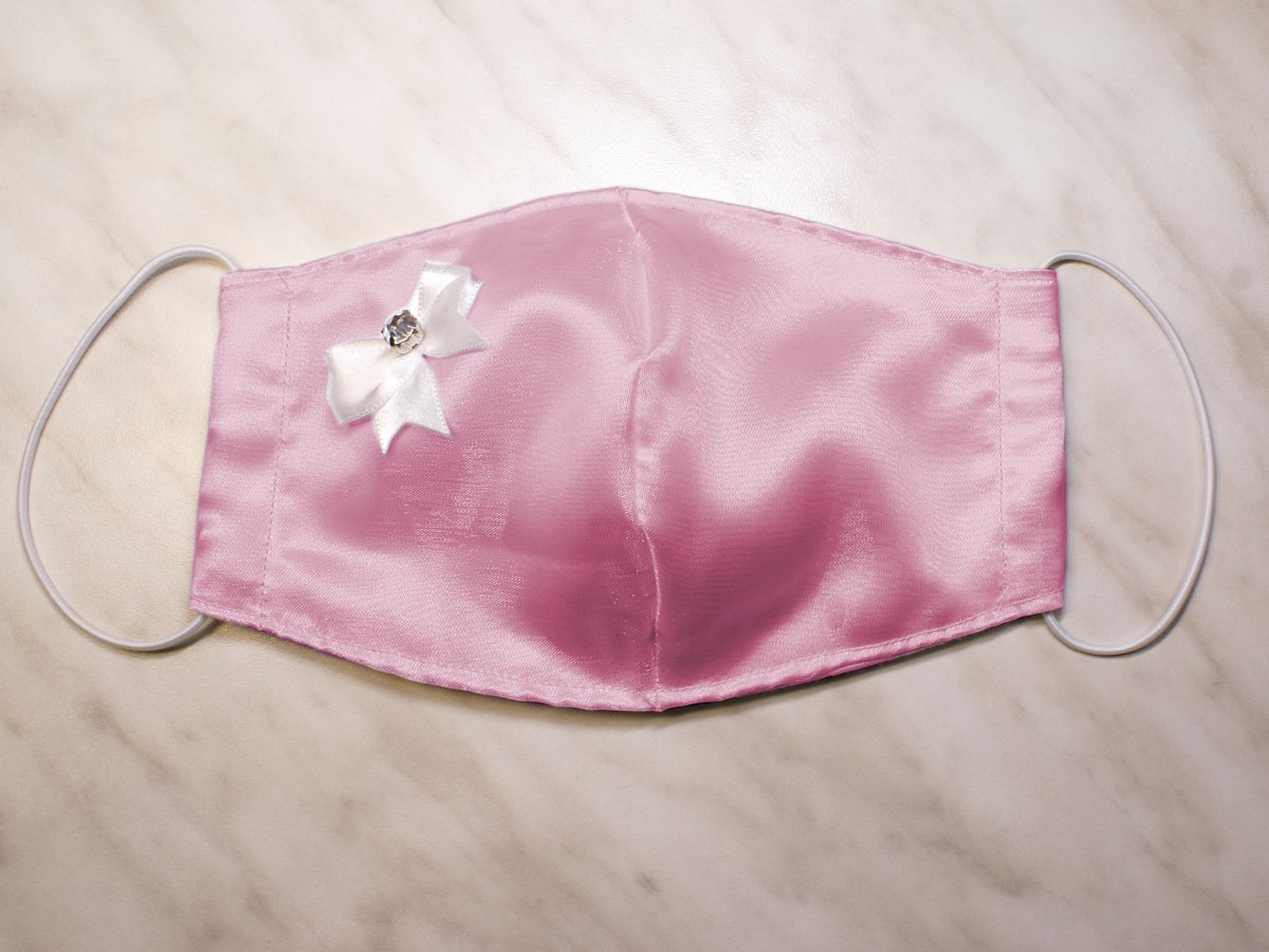 Svatební rouška organza saténová rouška, ústenka společenská. – Potvor ...