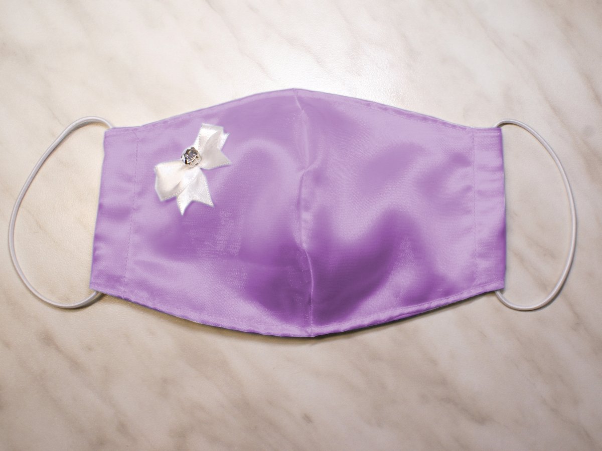 Svatební rouška organza saténová rouška, ústenka společenská. – Potvor ...