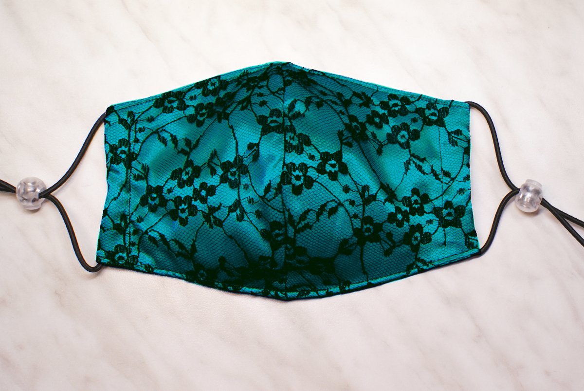 krajková rouška dámská ústenka, společenská rouška dámská, elegantní ...