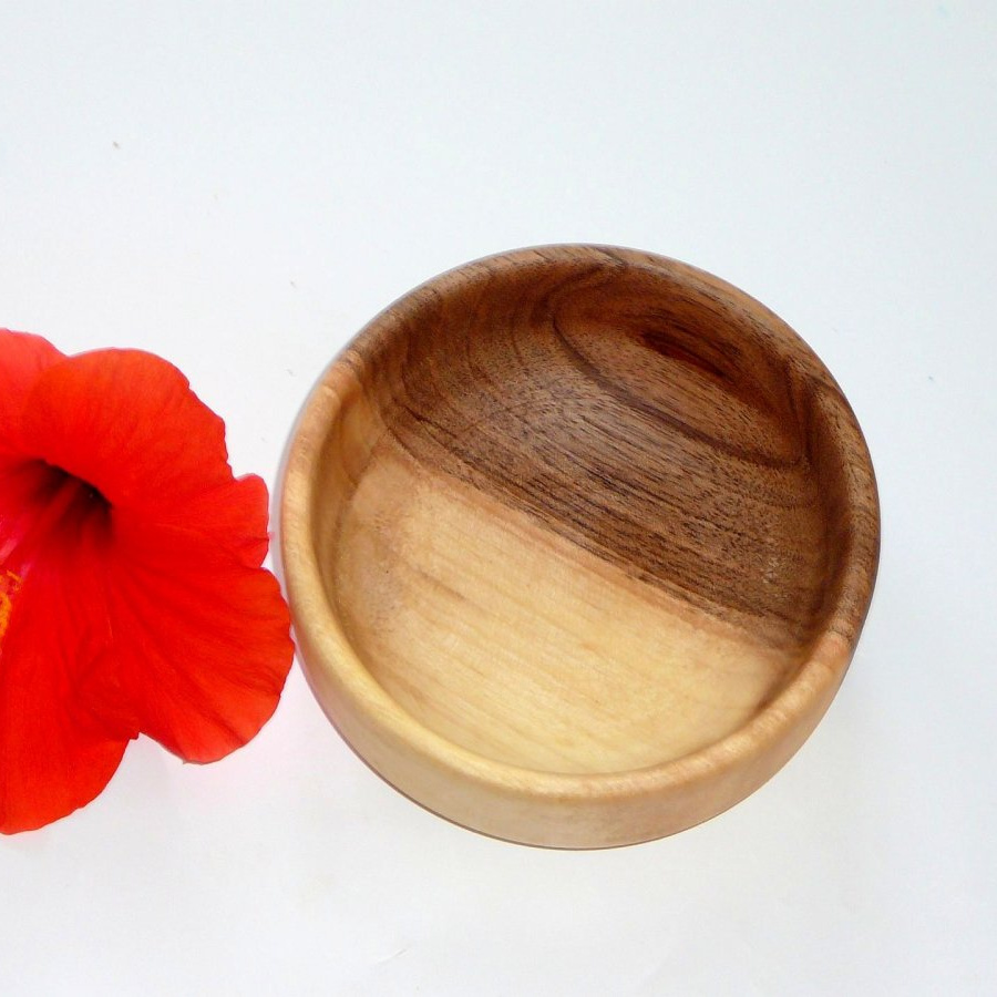 Dřevěná Miska 387 Menší Ořech Prům 11 Cm Potvor Pomáhat Tvořit