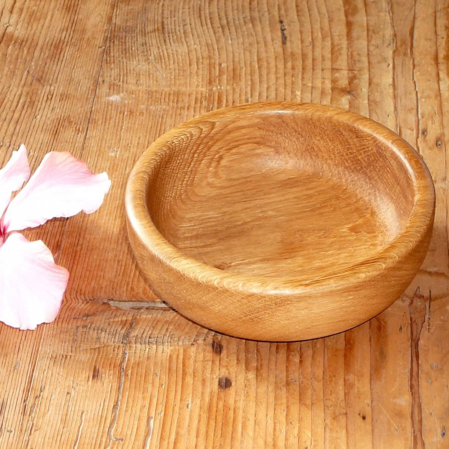 Dřevěná Miska 401 Dub Prům 16 Cm Potvor Pomáhat Tvořit