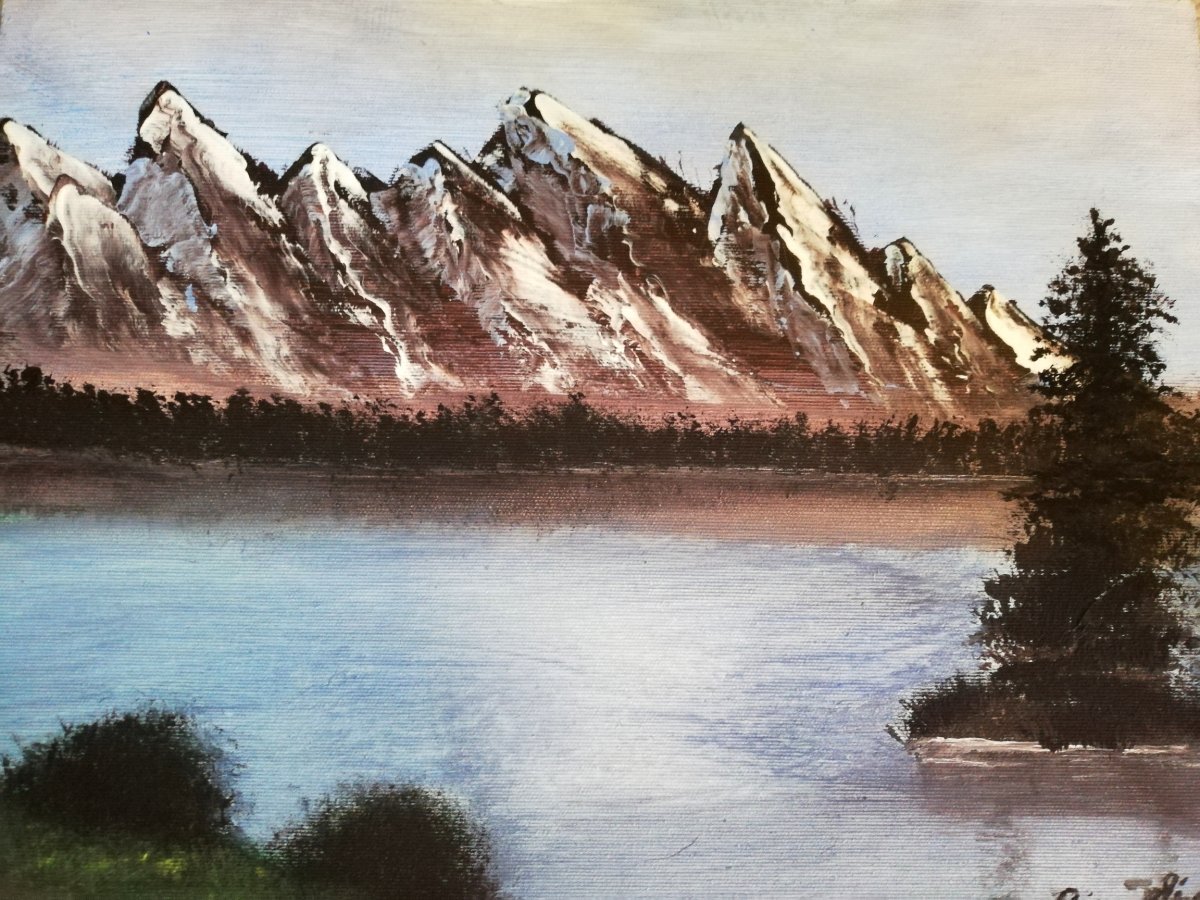 Obraz, malba na plátně – Potvor - pomáhat tvořit