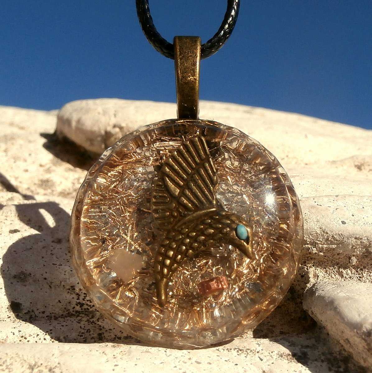 ORGONIT *Kolibřík* symbol radosti 3 – Potvor - pomáhat tvořit