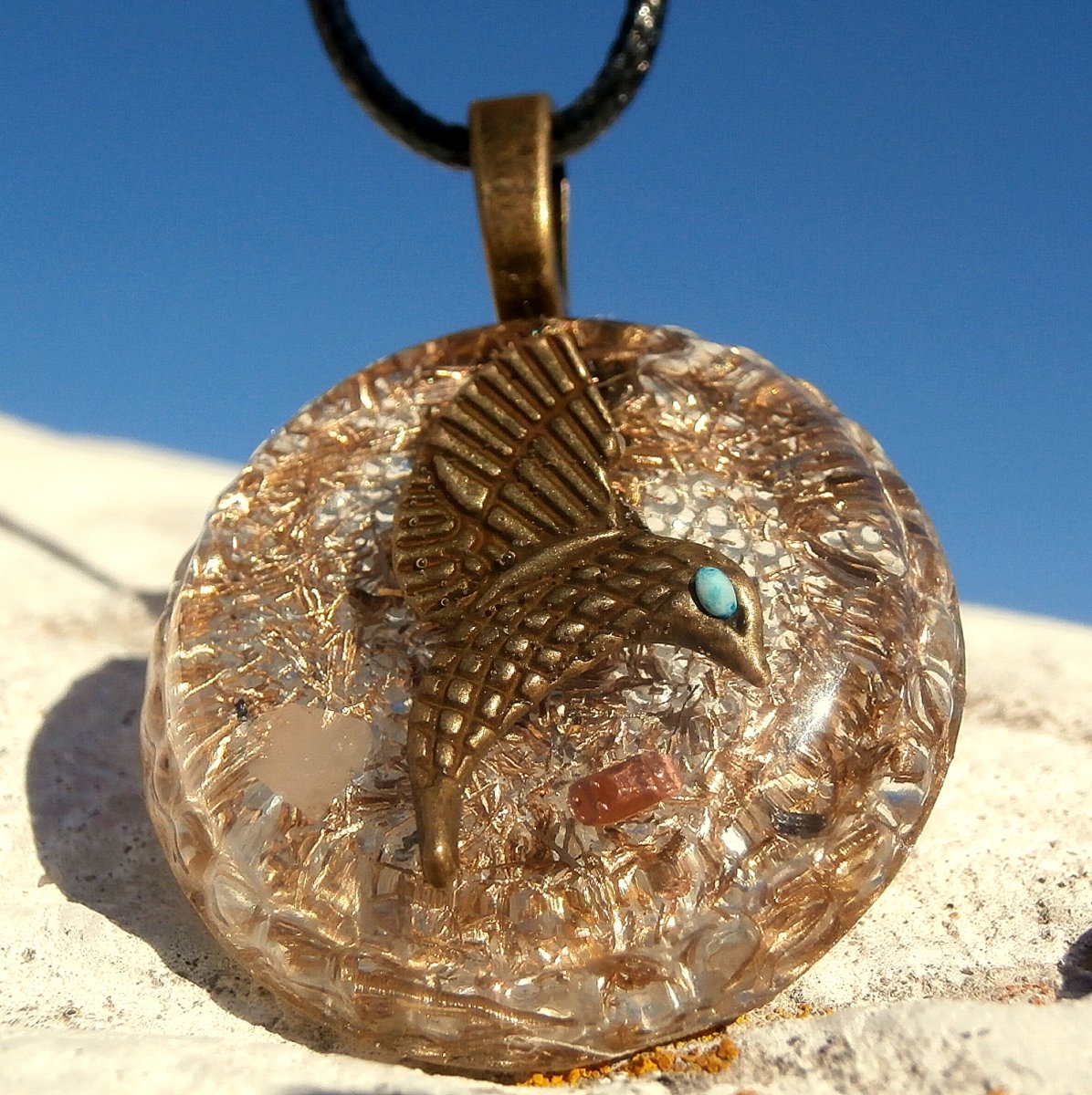 ORGONIT *Kolibřík* symbol radosti 3 – Potvor - pomáhat tvořit