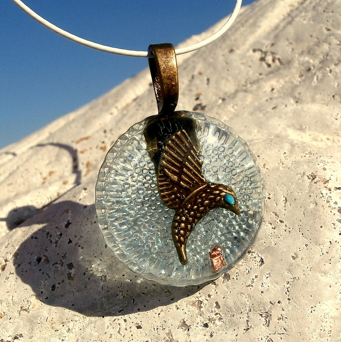 ORGONIT *Kolibřík* symbol radosti – Potvor - pomáhat tvořit