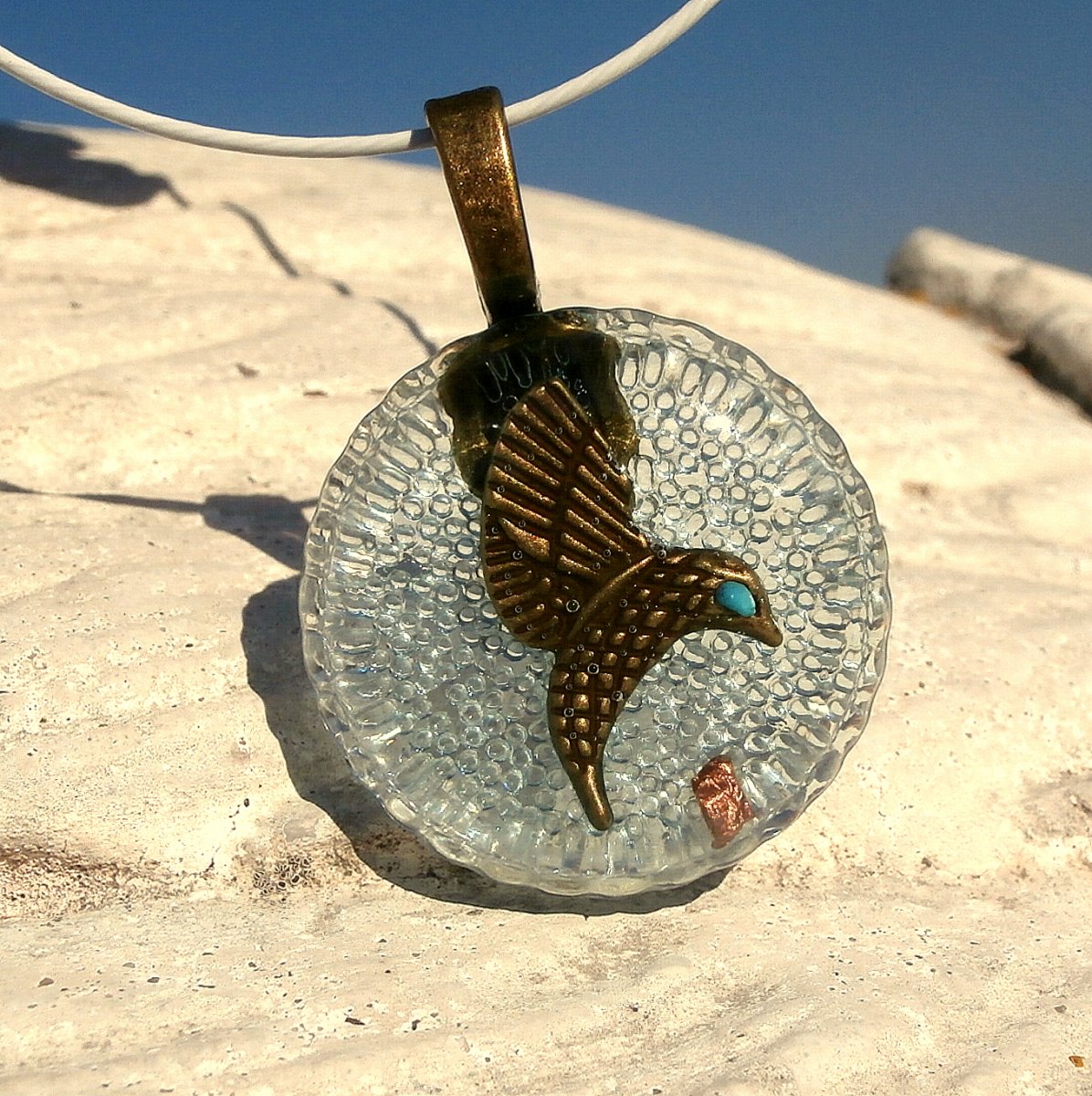 ORGONIT *Kolibřík* symbol radosti – Potvor - pomáhat tvořit