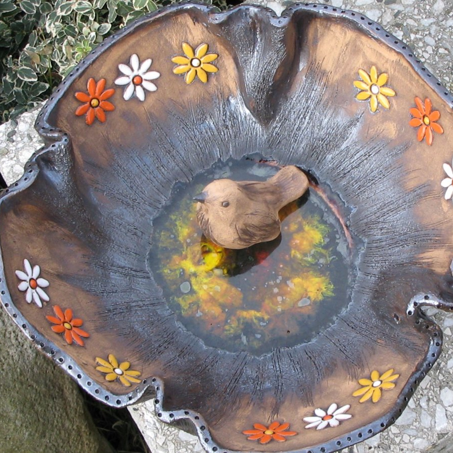 Keramické Pítko 33 Cm Potvor Pomáhat Tvořit