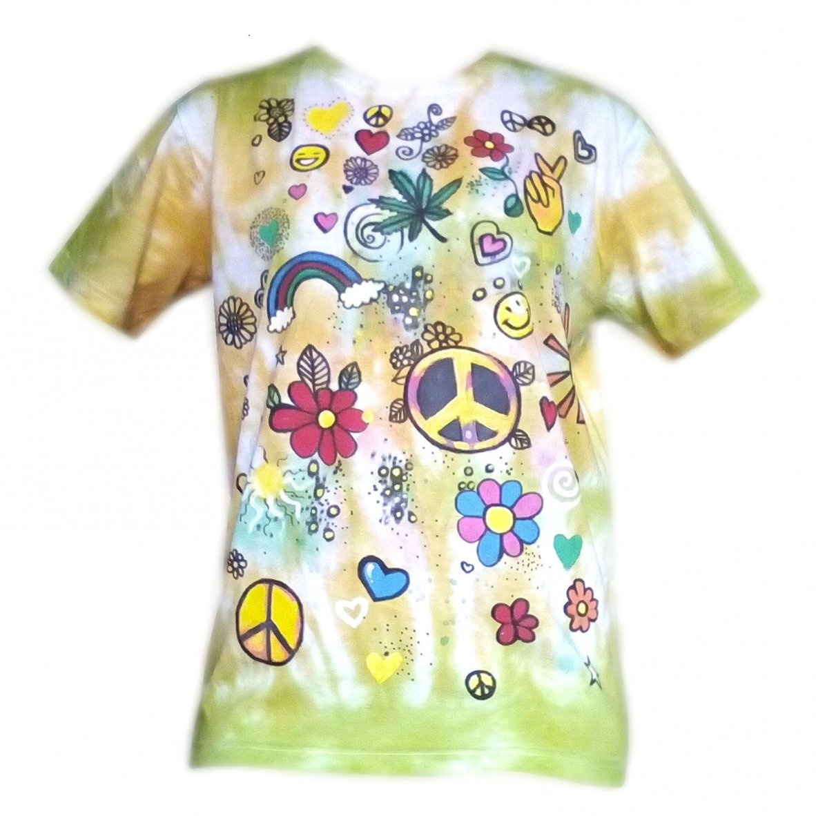 Hippies Tričko Potvor Pomáhat Tvořit