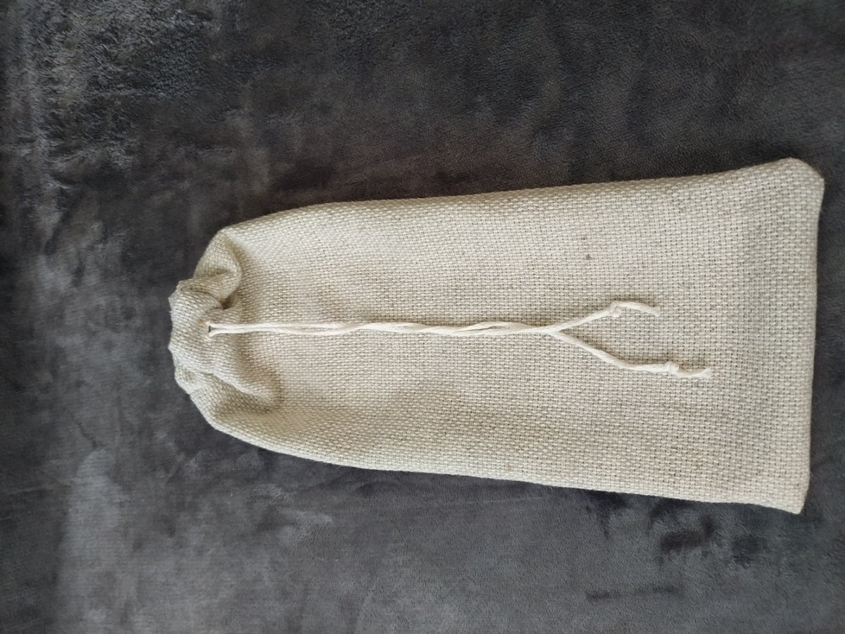 Tkaný pytlík na bylinky 5 – Potvor - pomáhat tvořit